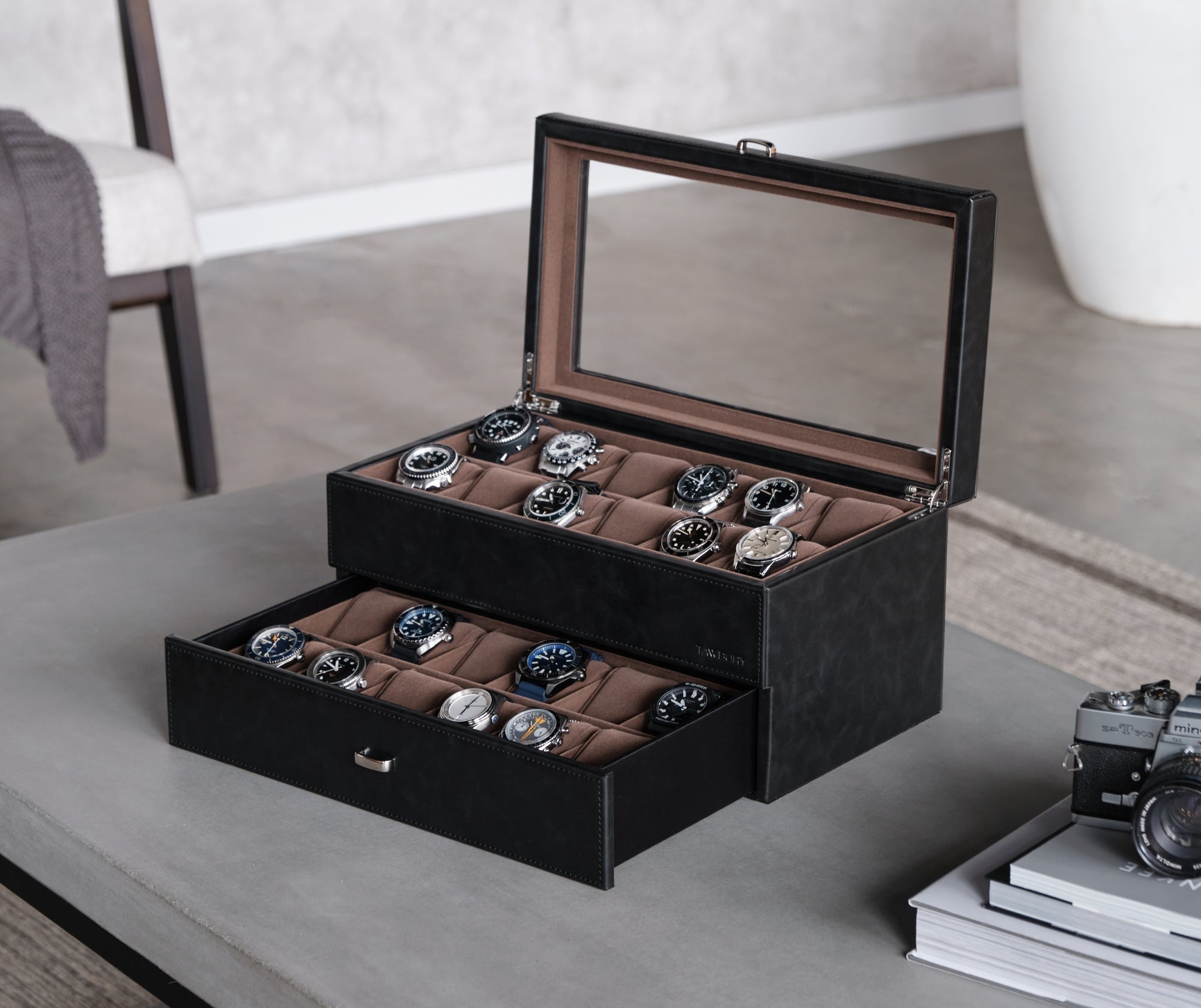 Watch Boxes & Watch Travel Cases by Tawbury – TAWBURY