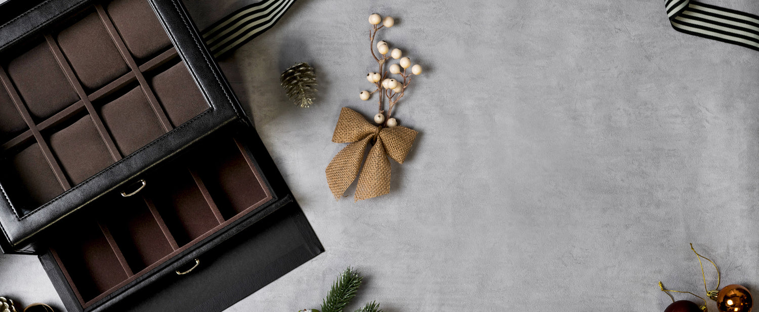 TAWBURY Watch Boxes & Watch Travel Cases - Watch Display Cases for Men